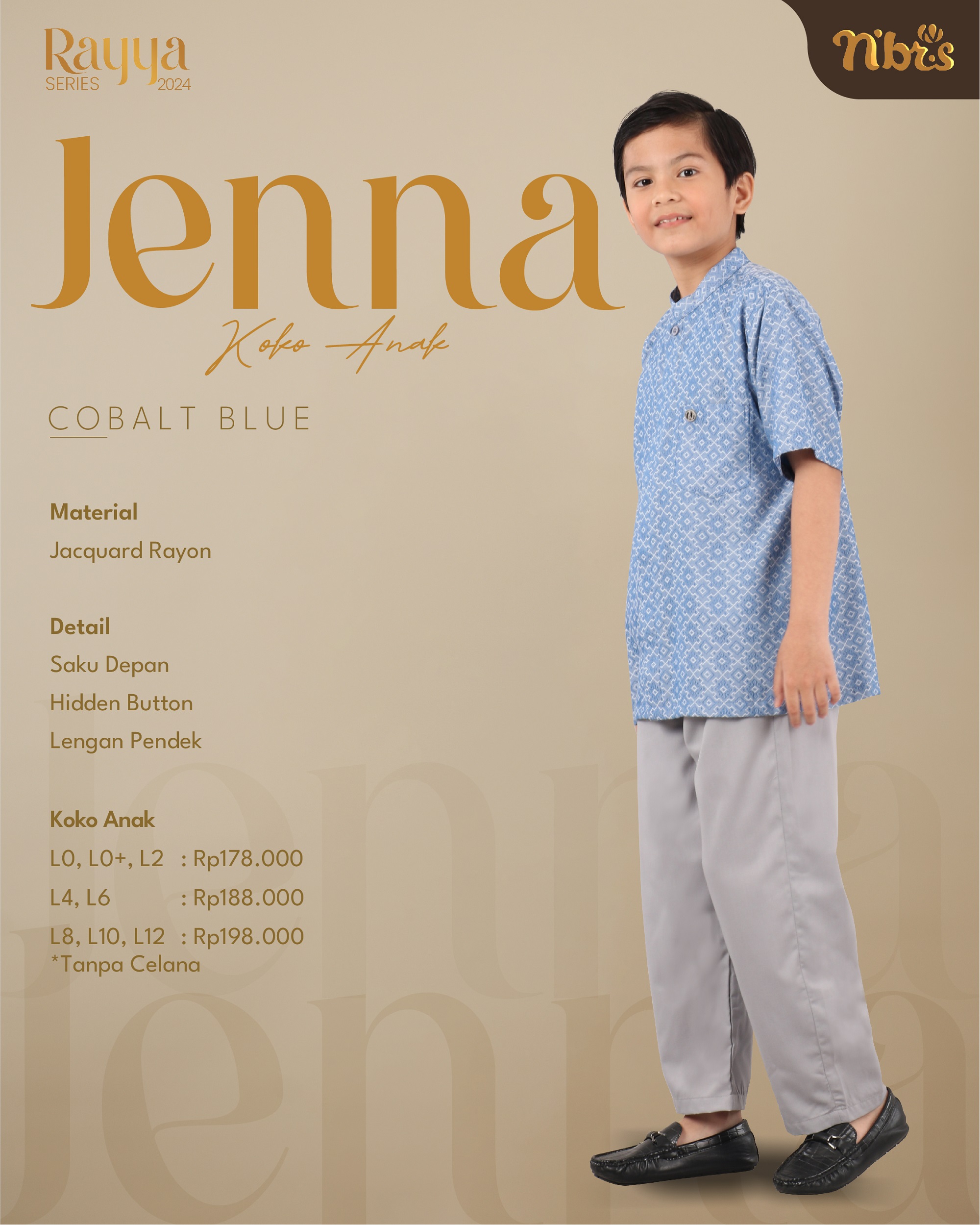 JENNA KOKO ANAK - Produk - NIBRAS | Pusat Belanja Online Terbaik