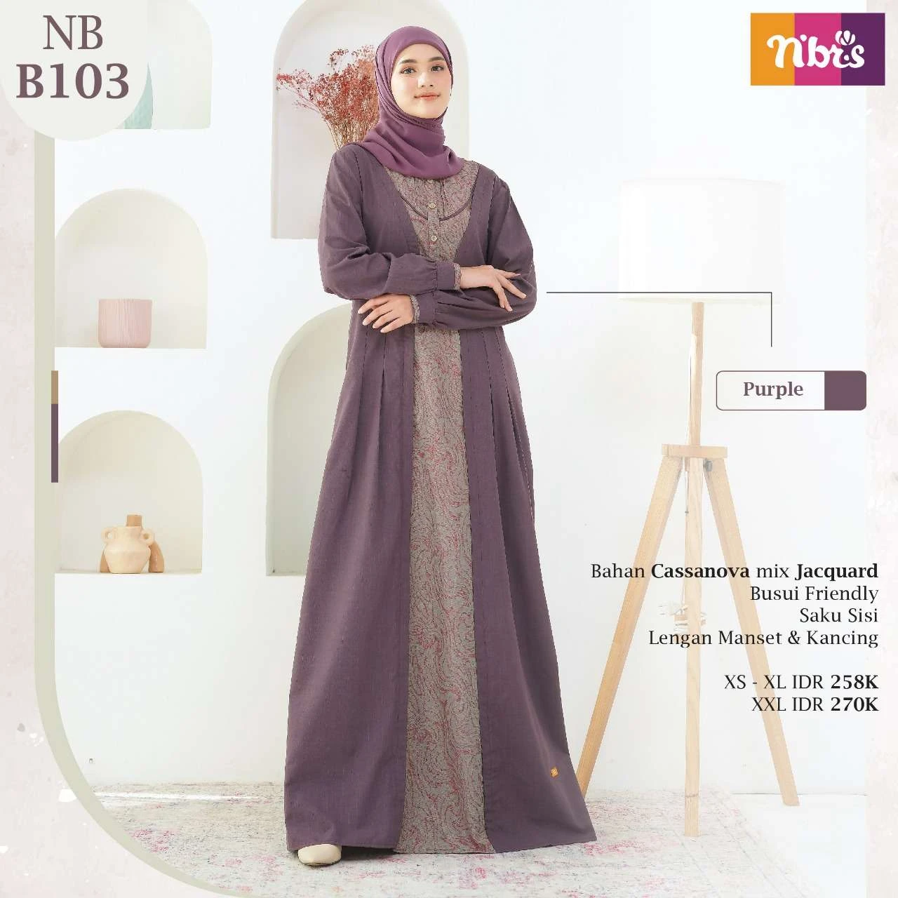 NB B103 - Produk - NIBRAS | Pusat Belanja Online Terbaik