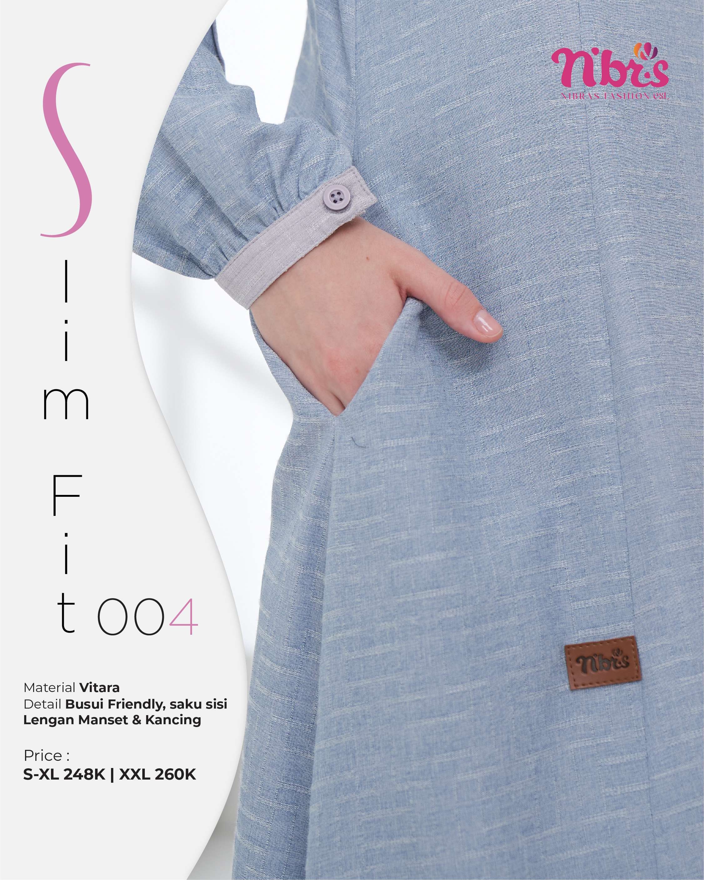 SLIM FIT 004 - Produk - NIBRAS | Pusat Belanja Online Terbaik